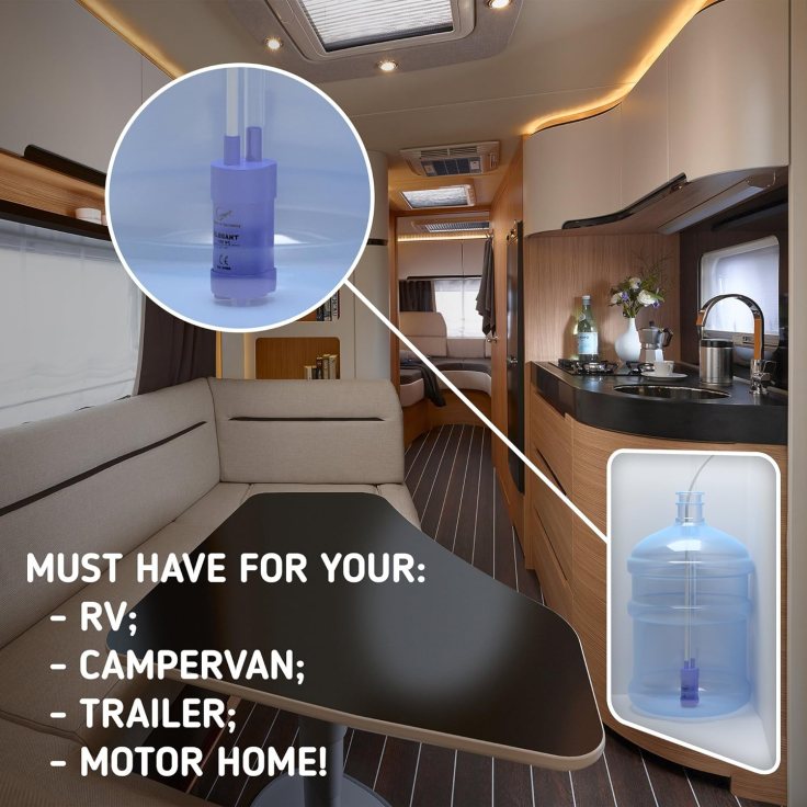Affordable 12V Submersible Water Pump for Van Life – Van Living 101