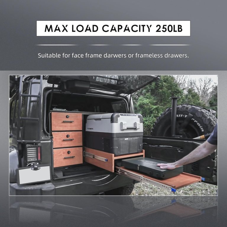 Heavy Duty Drawer Slides for camper van – Van Living 101