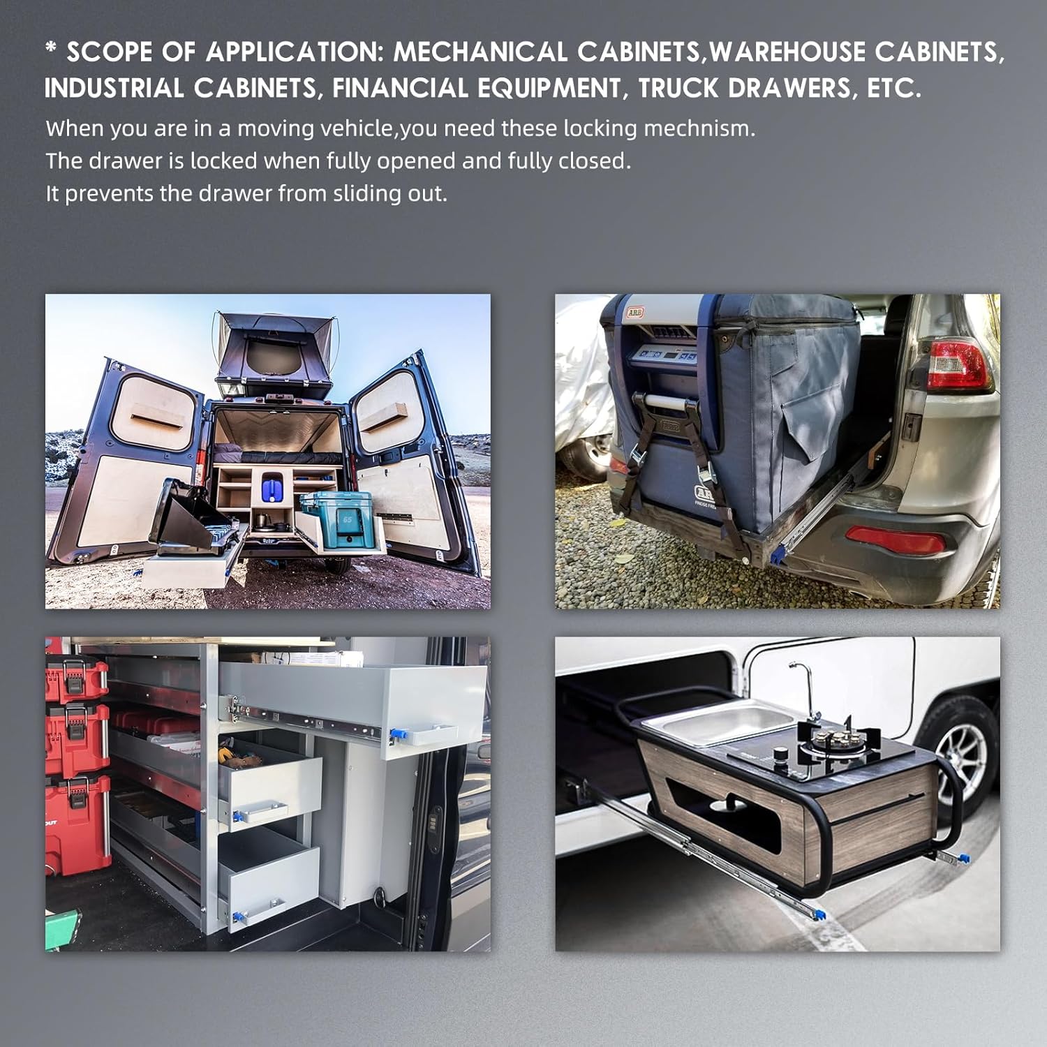 Heavy Duty Drawer Slides for camper van – Van Living 101