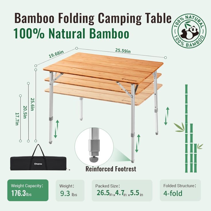 Top 5 Foldable Camp Tables for Outdoor Adventures – Van Living 101