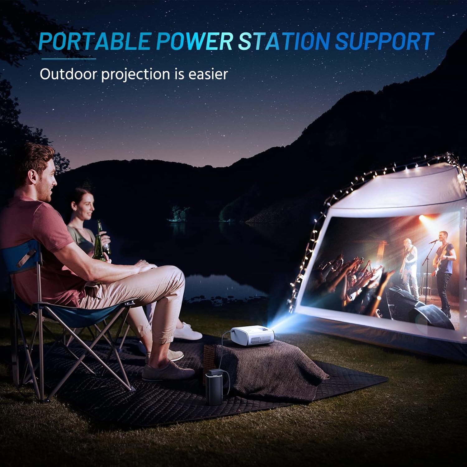 Top Mini Projectors for Van Life Movie Nights – Van Living 101