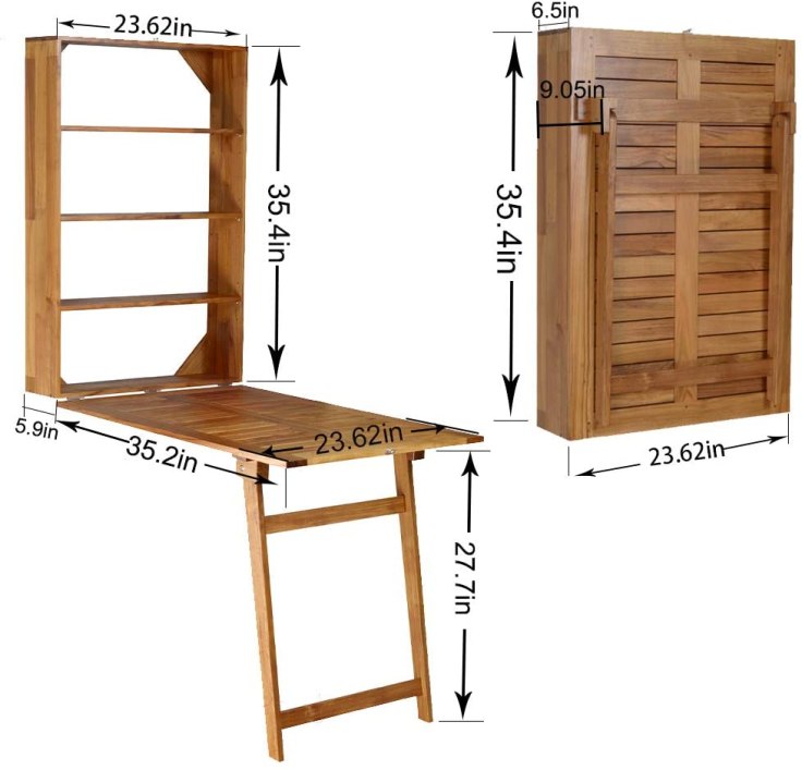 Campervan simple folding table ideas – Van Living 101