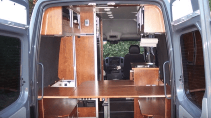 Custom Van Interior Light weight build – Van Living 101