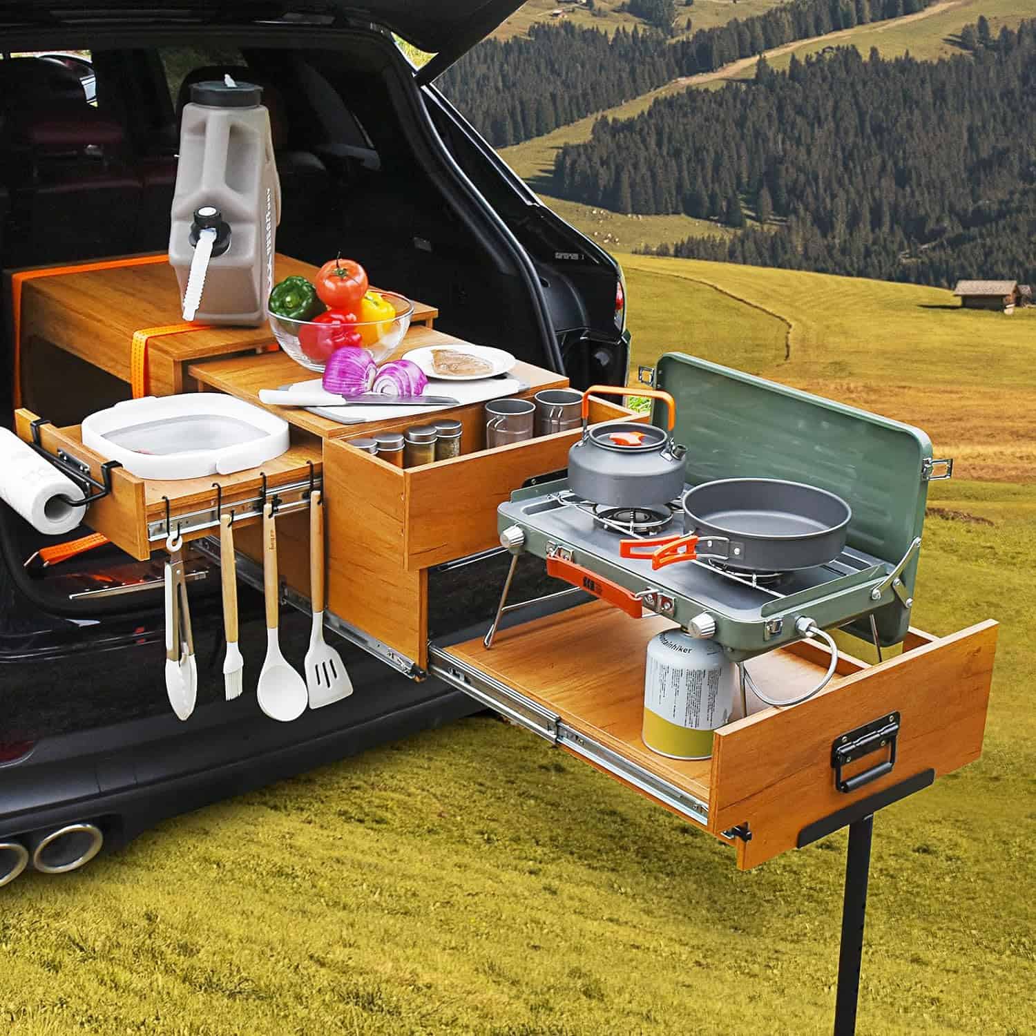 Transform Your Camping with an Overland Camp Kitchen – Van Living 101