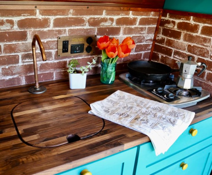 Custom Butcher Block Countertops for Campervans – Van Living 101