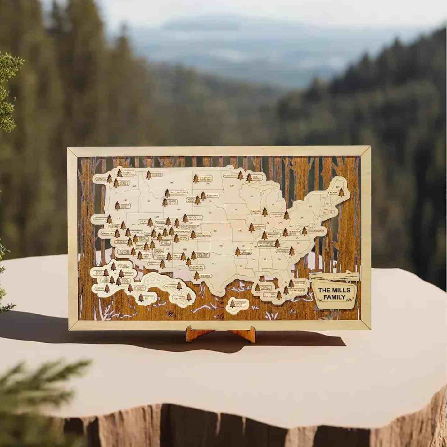Track Your Vanlife Adventures with a Wall Map – Van Living 101