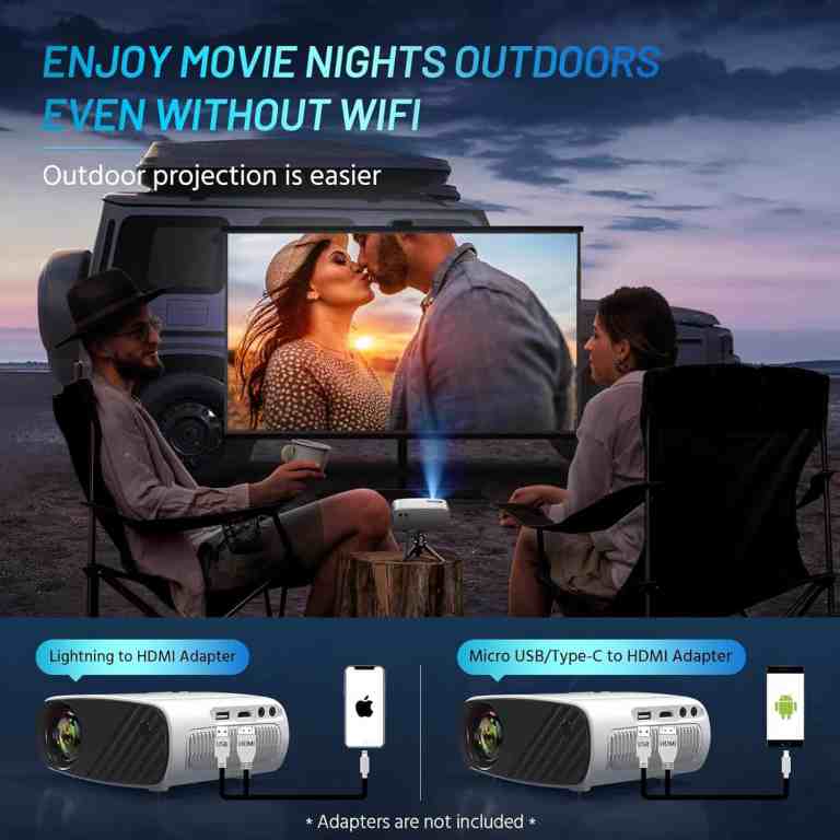 Top Mini Projectors for Van Life Movie Nights – Van Living 101